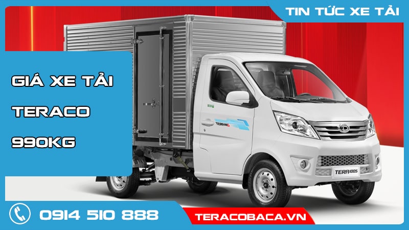 Giá Xe Tải Teraco 990Kg (Tera 100S - Tera Star) #2O25