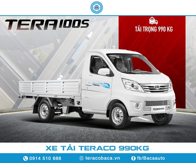 Giá Xe Tải Teraco 990Kg (Tera 100S - Tera Star) #2O25